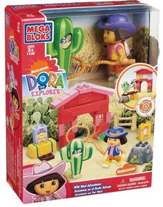 Mega Bloks Dora Wild West Adventures