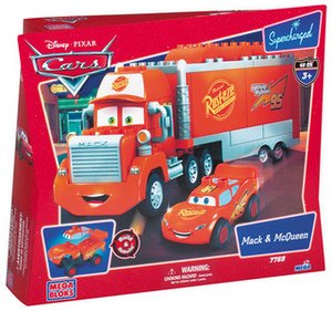 Mega Bloks Cars Mack & McQueen